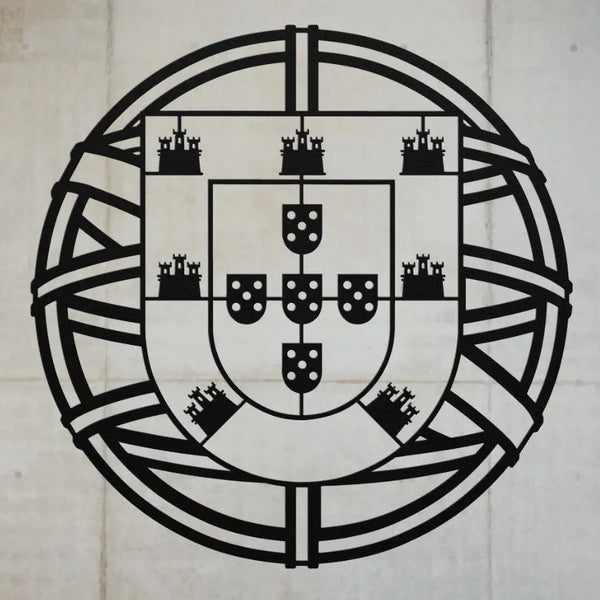 Escudo Steel Wall Art - Rooster Camisa